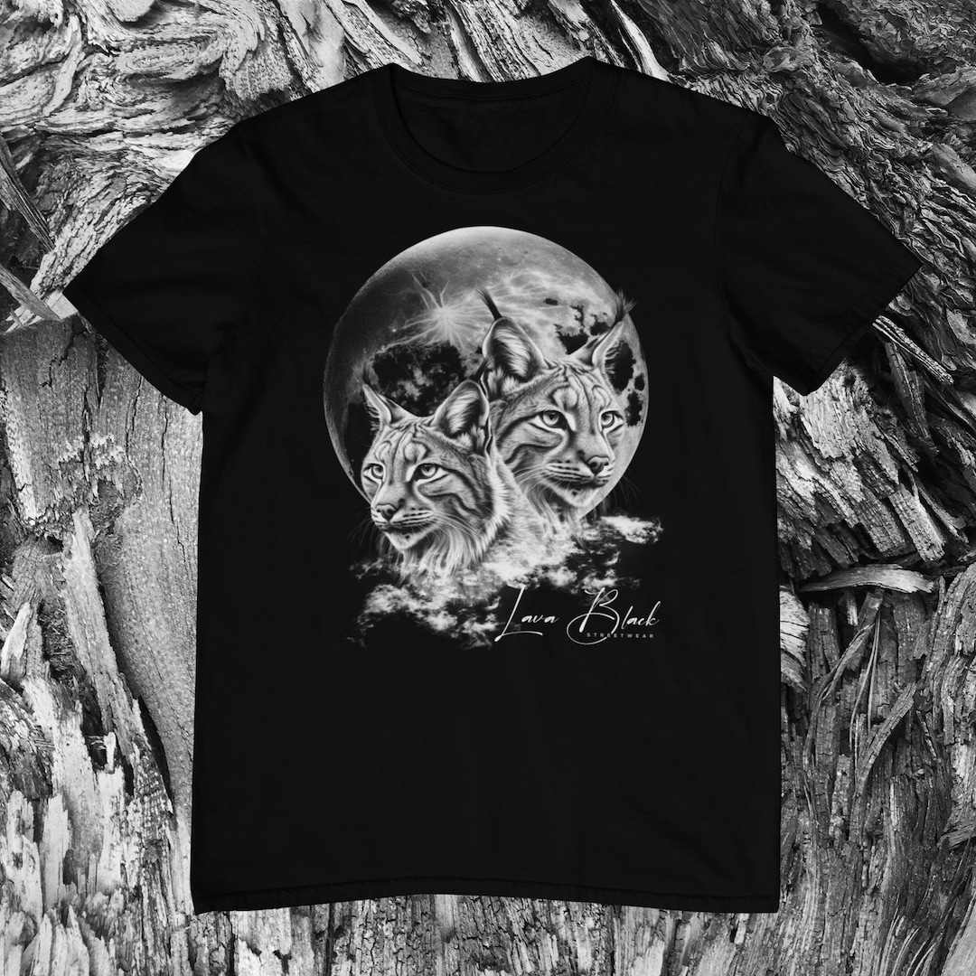 Lynx Tshirt, Bobcat Shirt, Lynx Lover, Lynx Gift, Wildlife Shirt ...