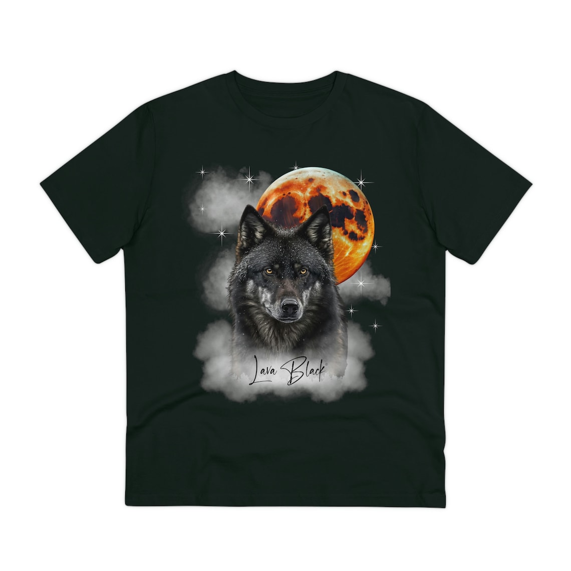 Black Wolf Tshirt Wolf Shirt Wolf Graphic Design Gift for - Etsy
