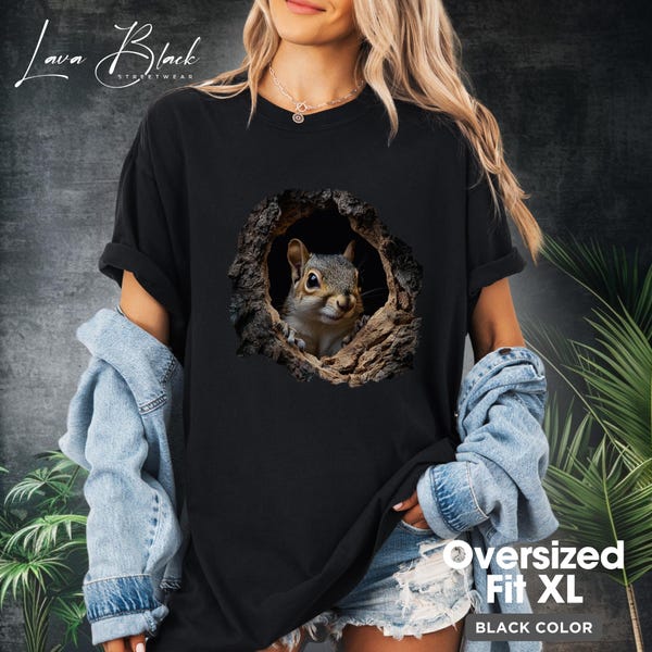 Squirrel T Shirt - Etsy