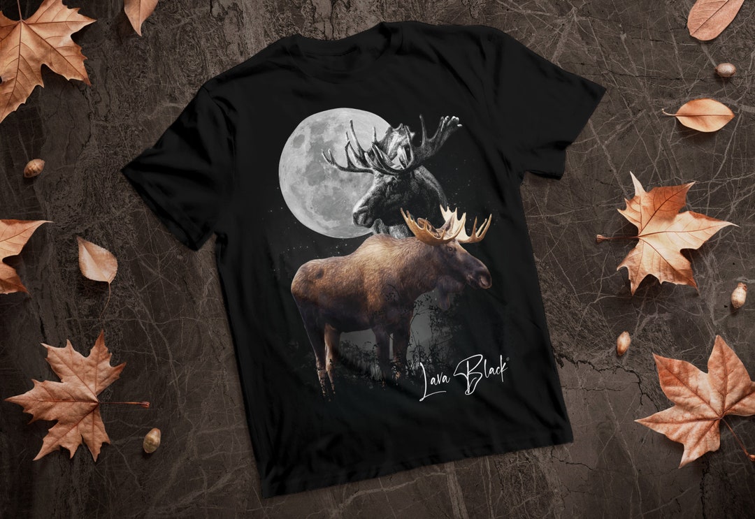 Moose Shirt, Hunter Moose Shirt, Moose Tshirt, Moose Graphic Shirt ...