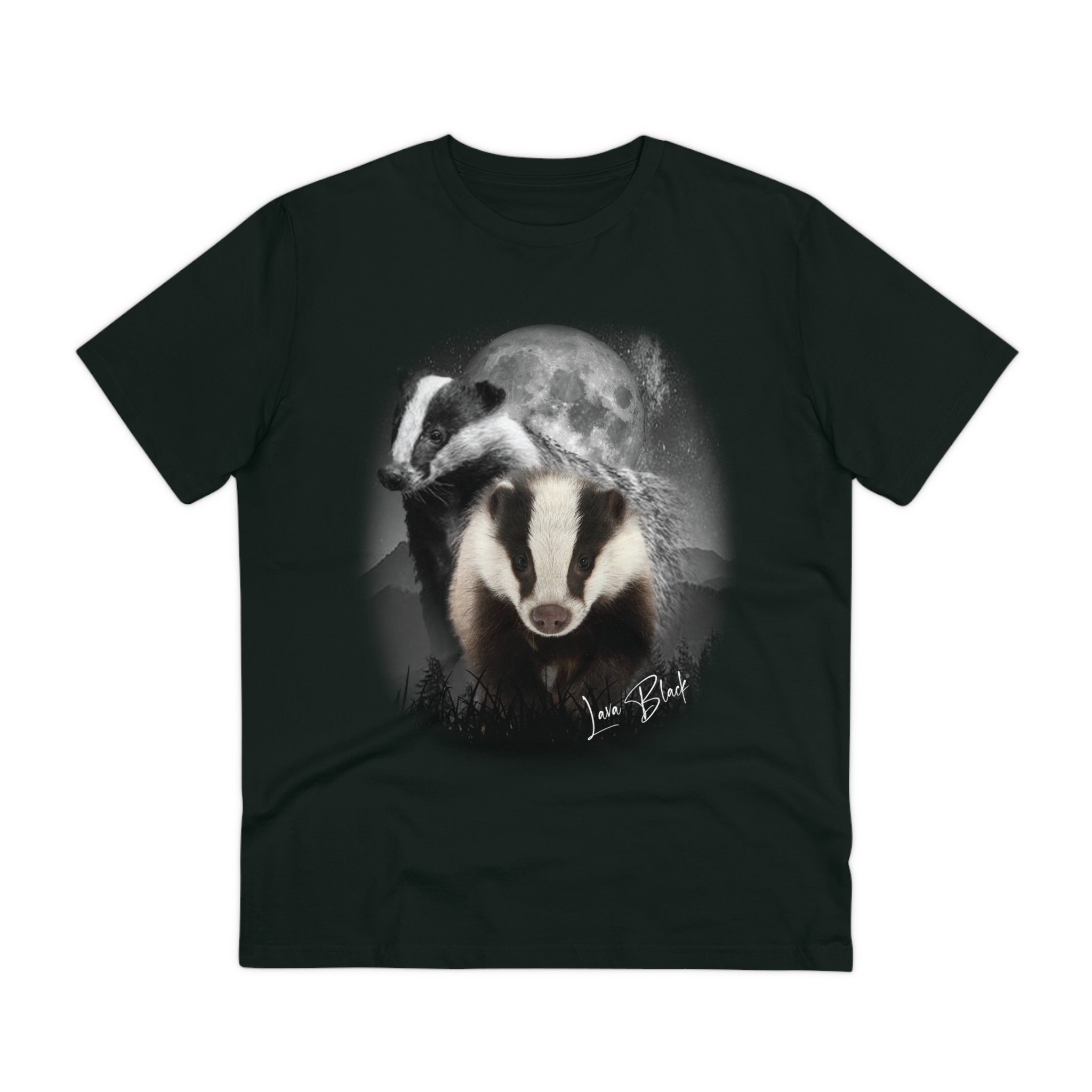 Badger Tshirt, Badger Shirt, Wildlife Shirt, Badger Gift, Badger Lover ...