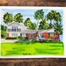 CUSTOM HOUSE DRAWING, Hand Drawn House, Original Aesthetic Sketch From ...
