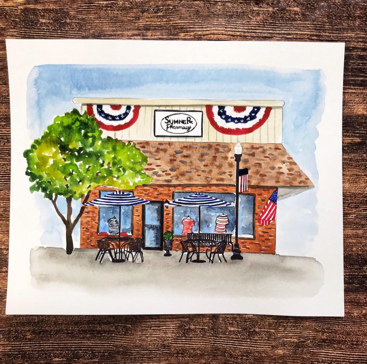 CUSTOM HOUSE DRAWING, Hand Drawn House, Original Aesthetic Sketch From ...