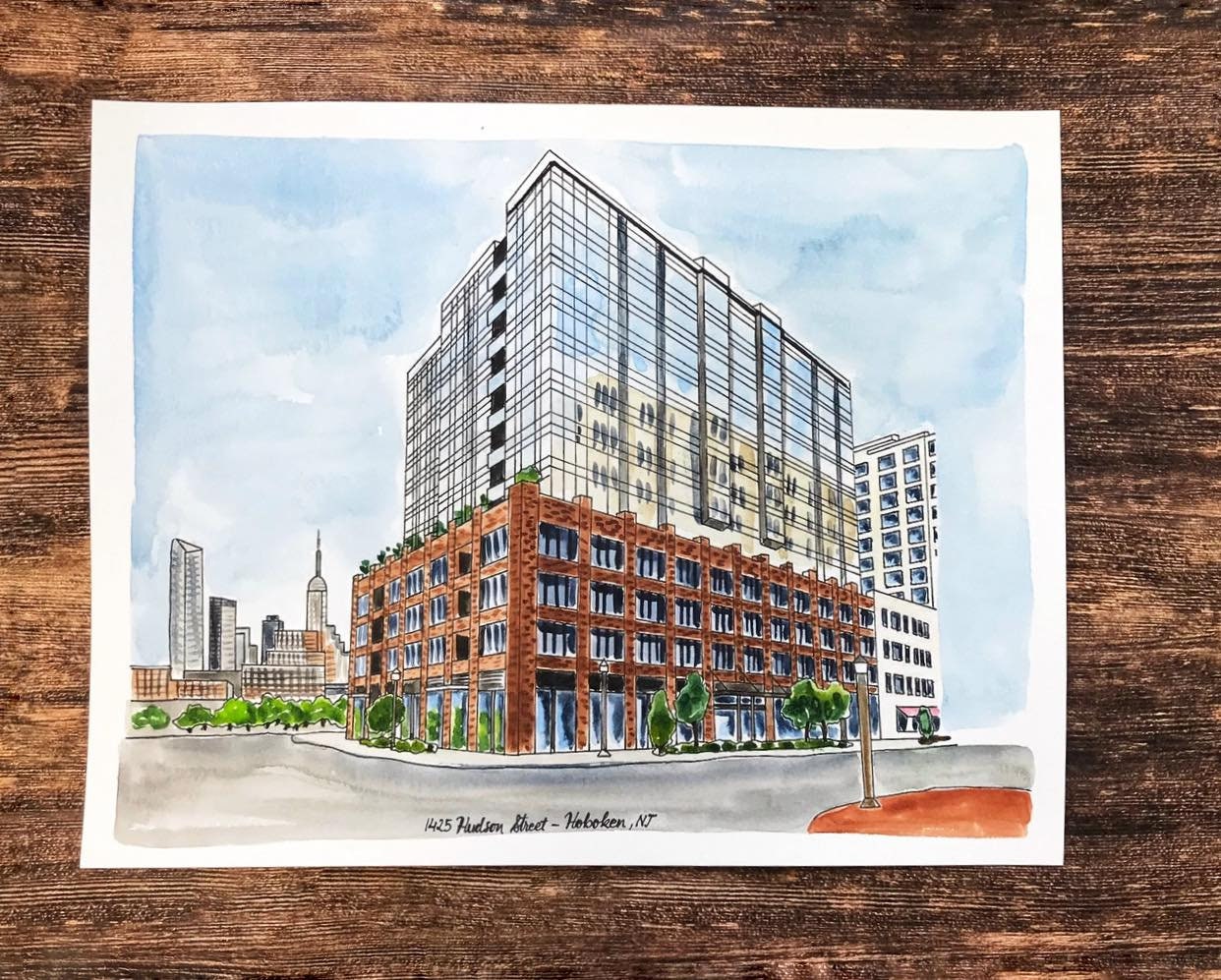 CUSTOM HOUSE DRAWING, Hand Drawn House, Original Aesthetic Sketch From ...