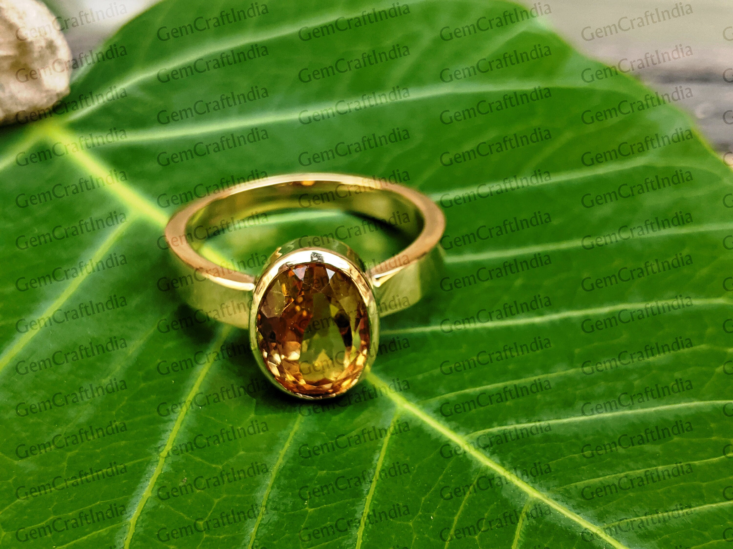 Certified 3-10ct Golden Citrine Gemstone Birthstone Vedic - Etsy