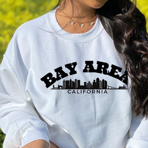 Bay Area California Sweatshirt unisex Bay Area Crewneck - Etsy