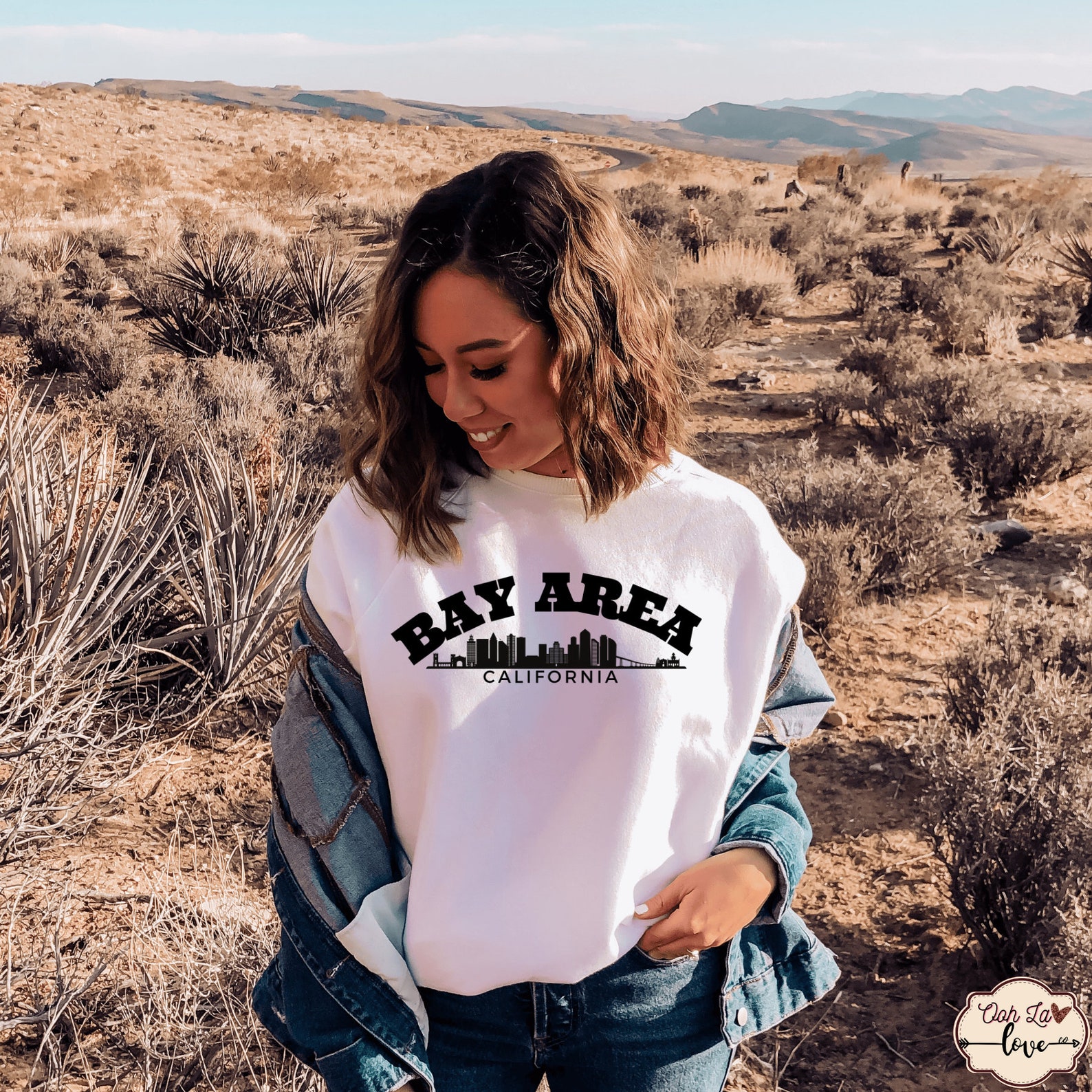 Bay Area California Sweatshirt ,unisex Bay Area Crewneck, Unisex ...