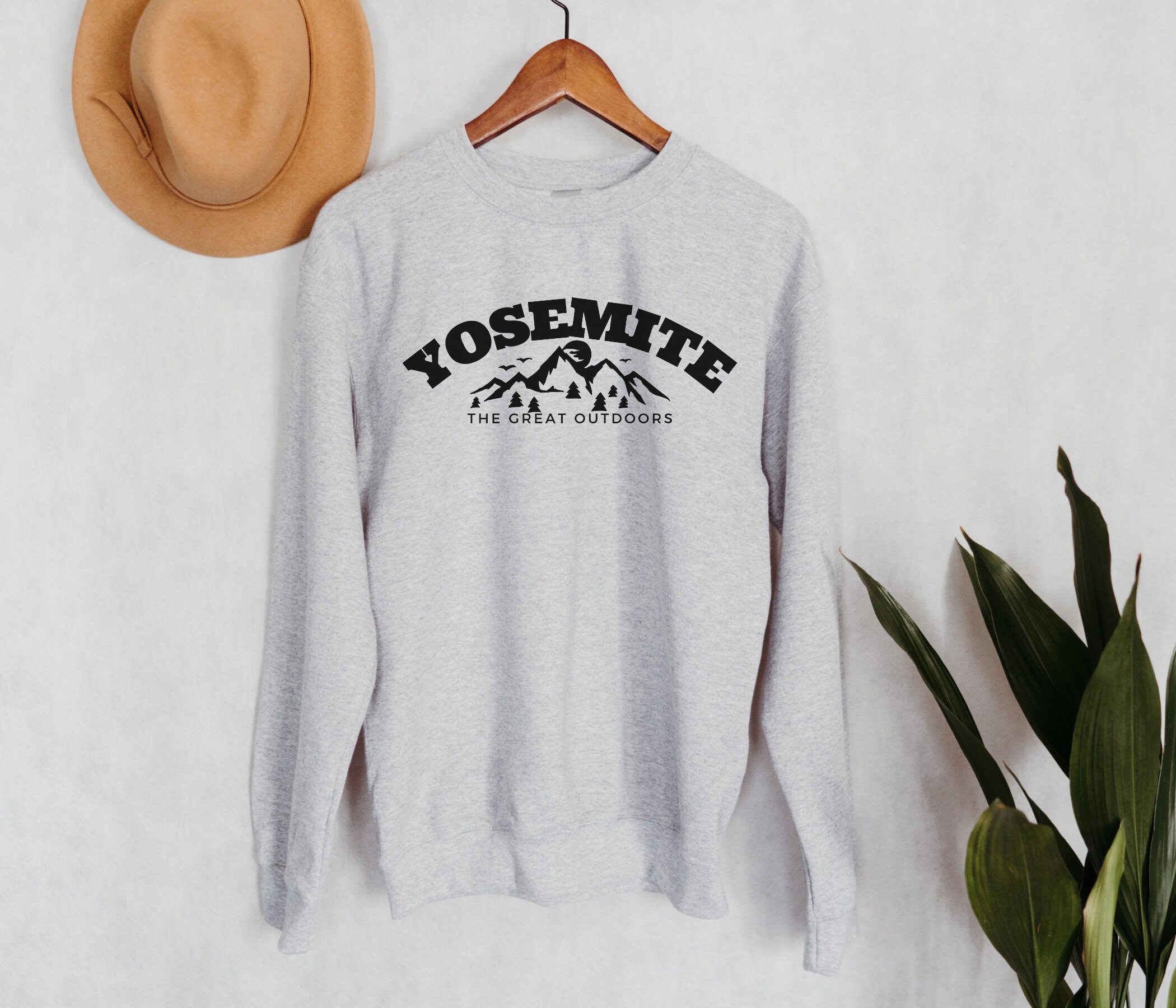 Yosemite National Park Sweatshirt, Yosemite National Crewneck, Yosemite ...