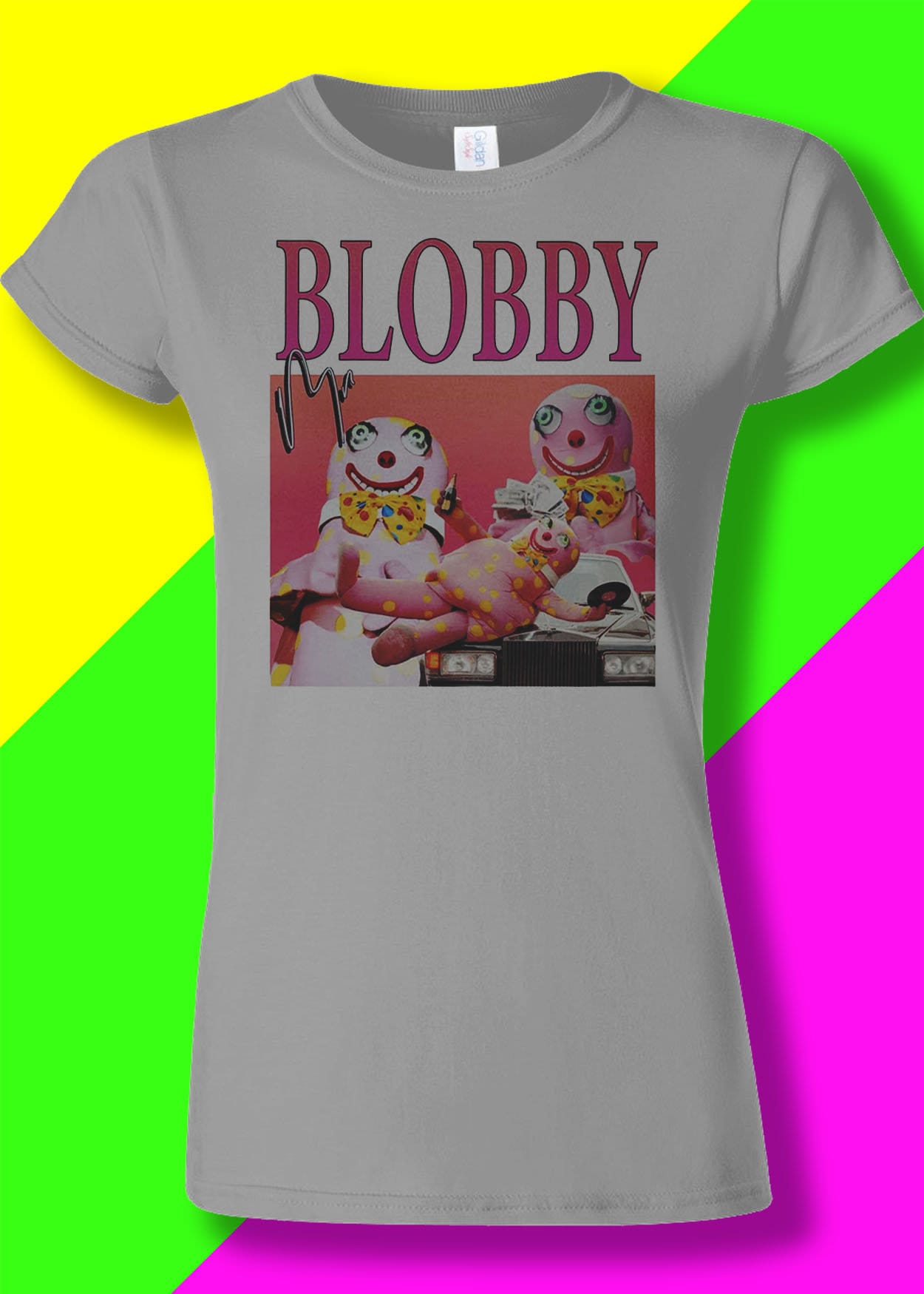 Mr Blobby Collection TV Icon Vintage T Shirt sold by Liliana | SKU ...