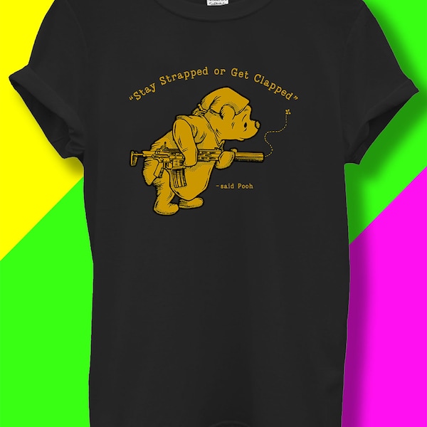 Winnie the Pooh Stay Strapped - Etsy