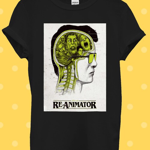 Reanimator Lovecraft Classic Horror Movie Re-animator T-shirt - Etsy