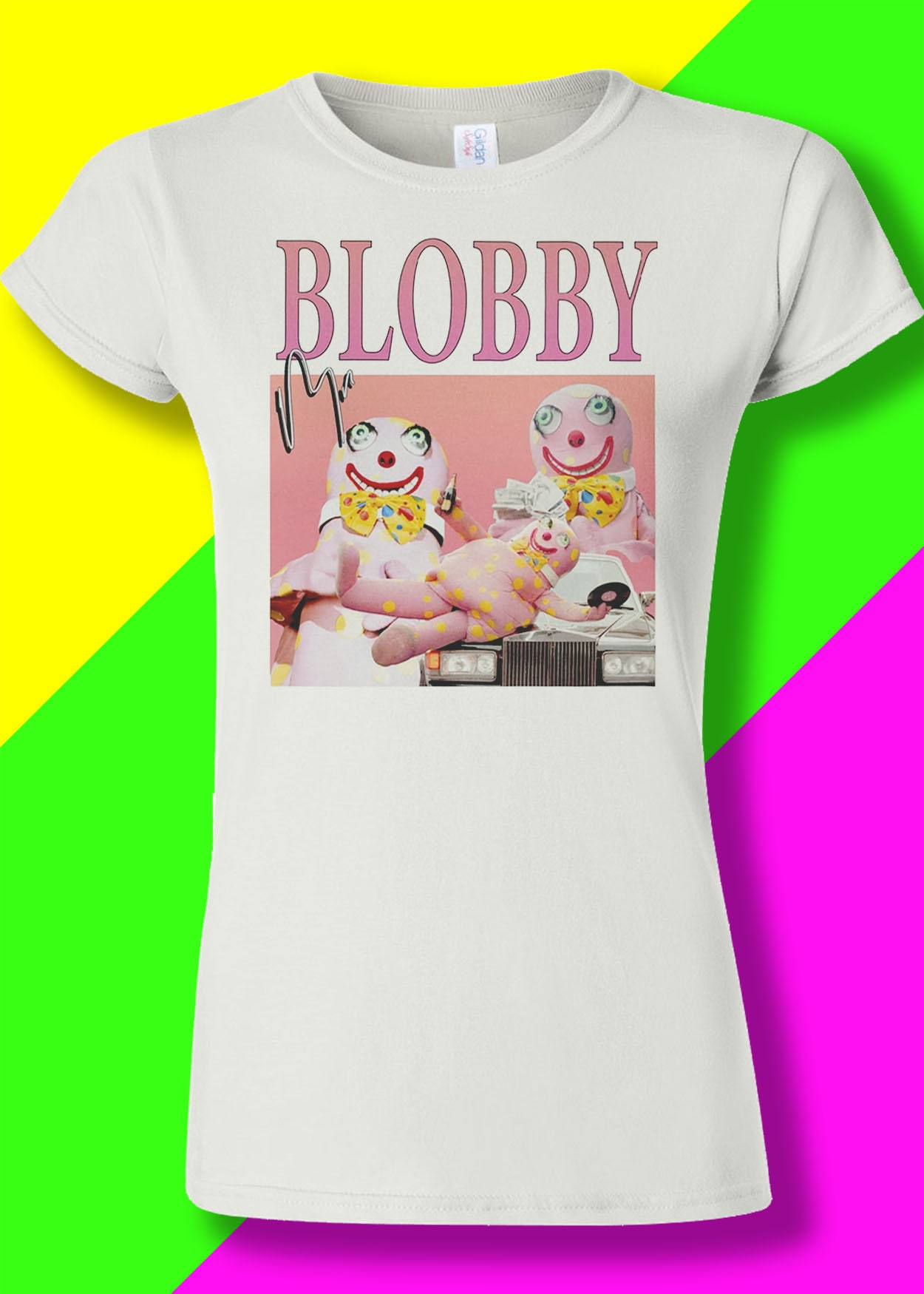Mr Blobby Collection TV Icon Vintage T Shirt sold by Liliana | SKU ...