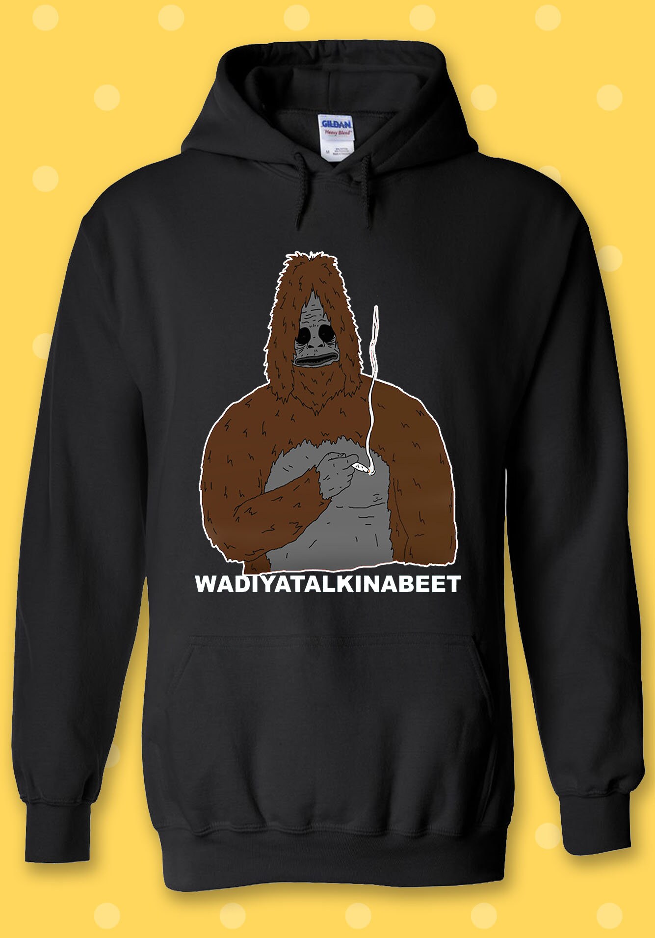 Sassy Sasquatch Popcorn The Big Lez Hoodie Sweatshirt Etsy