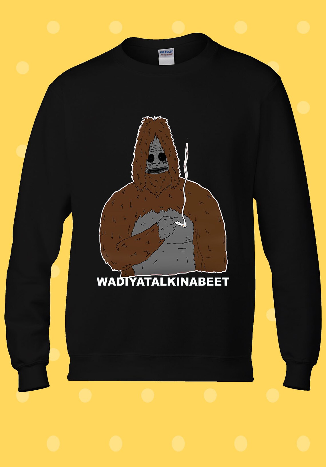 Sassy Sasquatch Popcorn The Big Lez Hoodie Sweatshirt Etsy