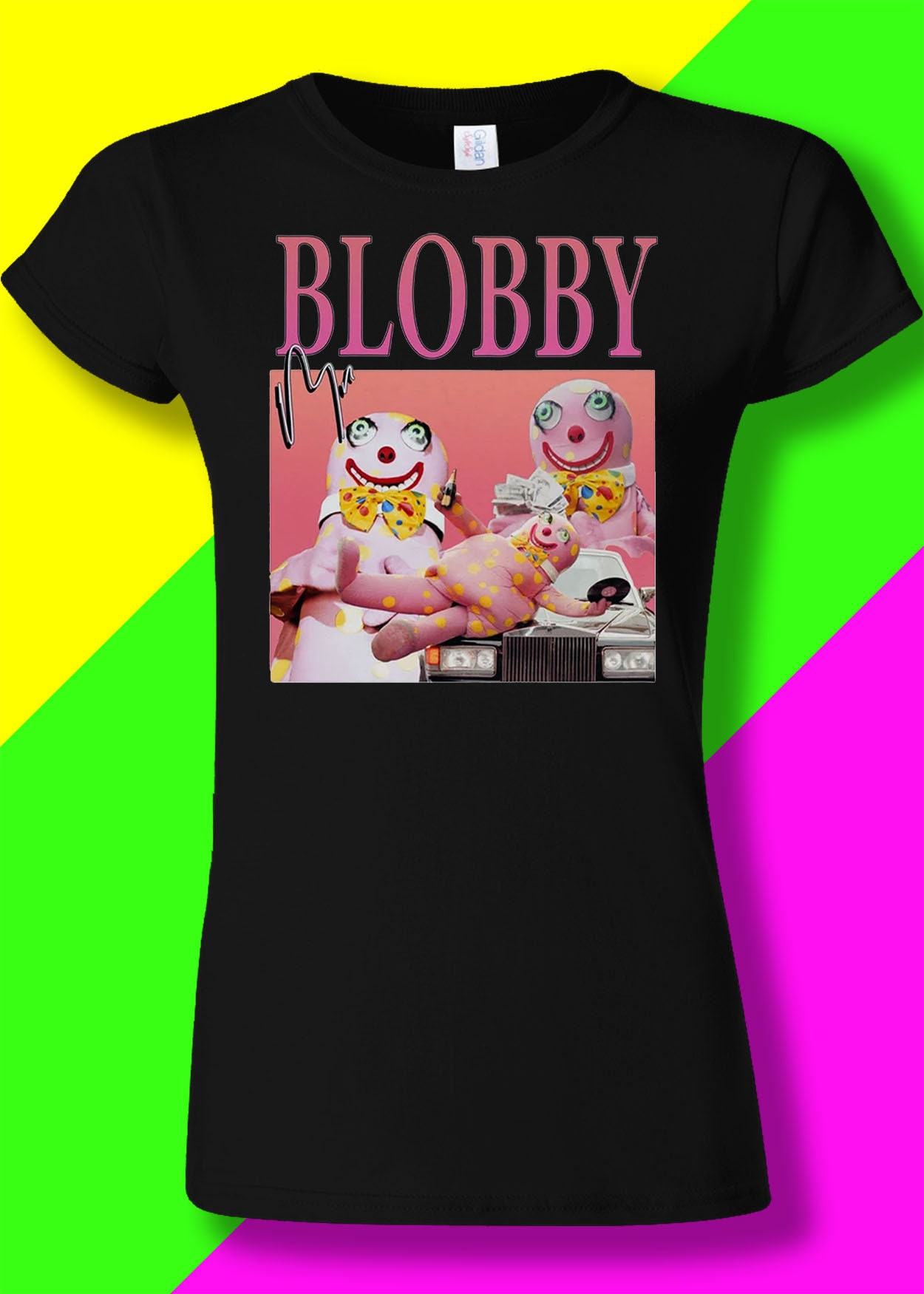 Mr Blobby Collection TV Icon Vintage T Shirt sold by Liliana | SKU ...