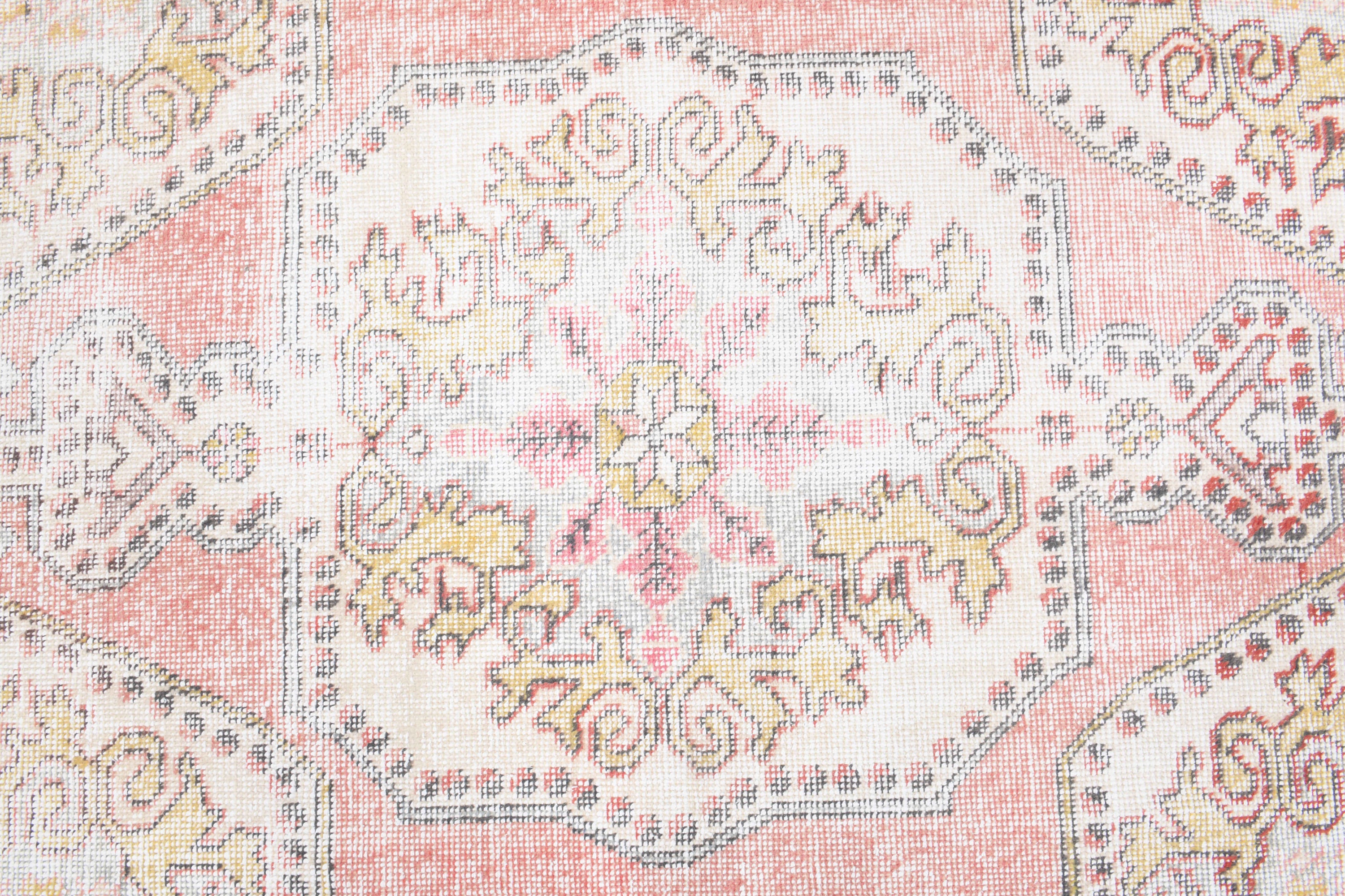 4x7 MINIMALIST TURKISH PINK Rug Vintage Rug Handmade Rug - Etsy