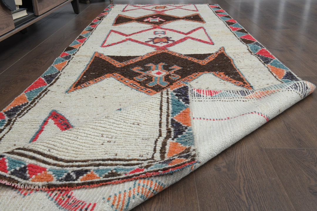 100x300, TÜRKISCHER Teppichläufer, Shabby Teppich, Teppichläufer ...