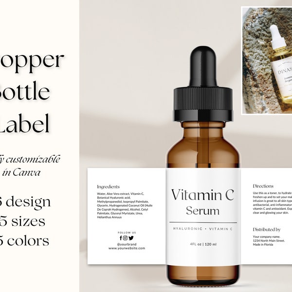 Serum Template - Etsy