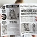 Fathers Day Newspaper, Printable for Dad, Personalized Gifts for Dad ...