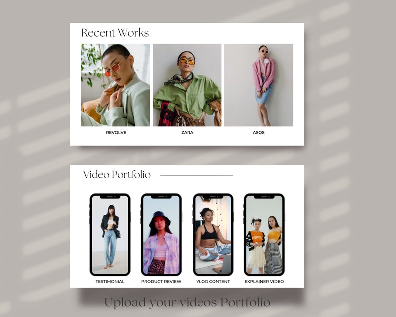 UGC Creator Portfolio Website UGC Modern Portfolio Ugc - Etsy UGC Creator Portfolio Website UGC Modern Portfolio Ugc - Etsy