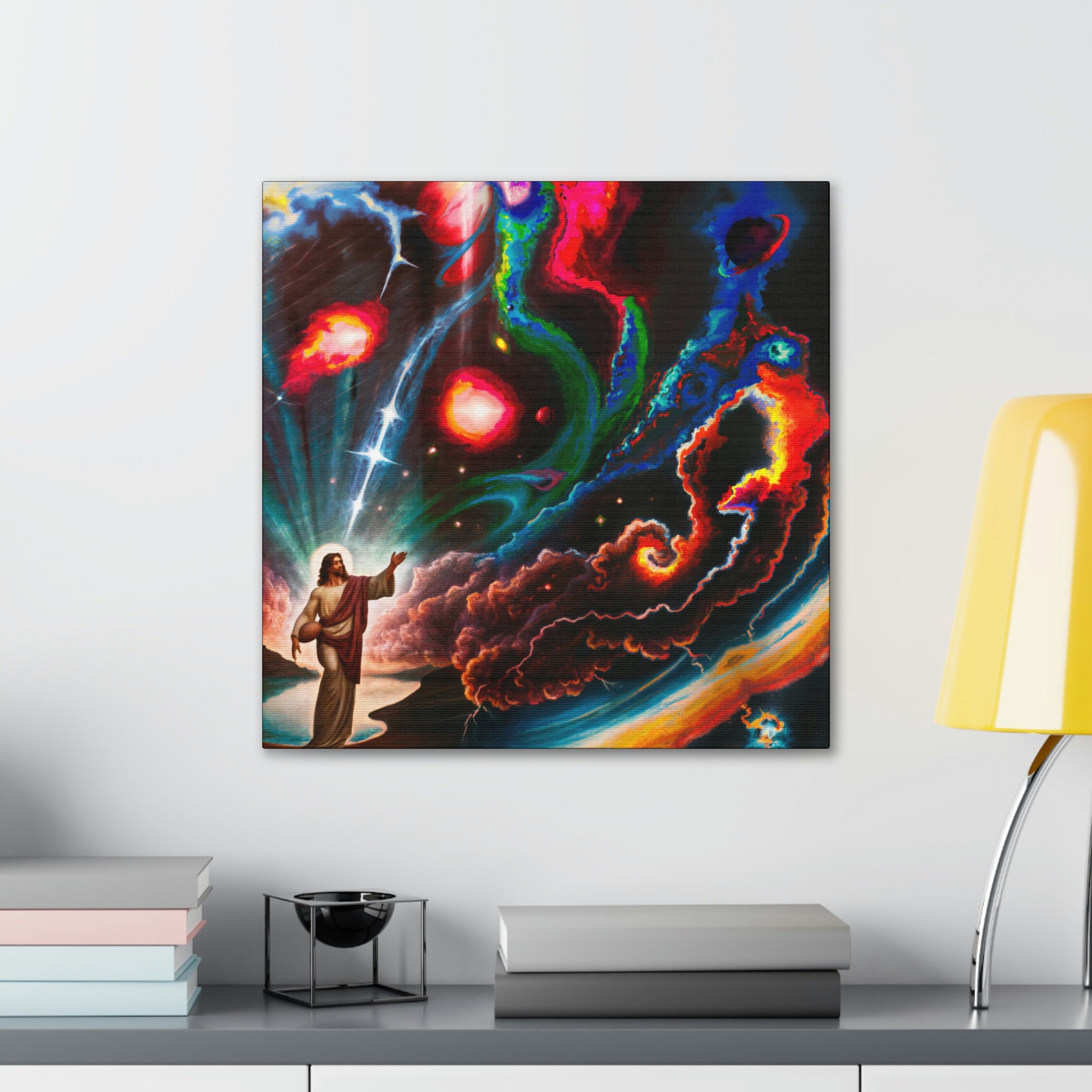 Jesus Wall Art, Christian Wall Decor, Canvas Fine Art, Jesus Christ ...