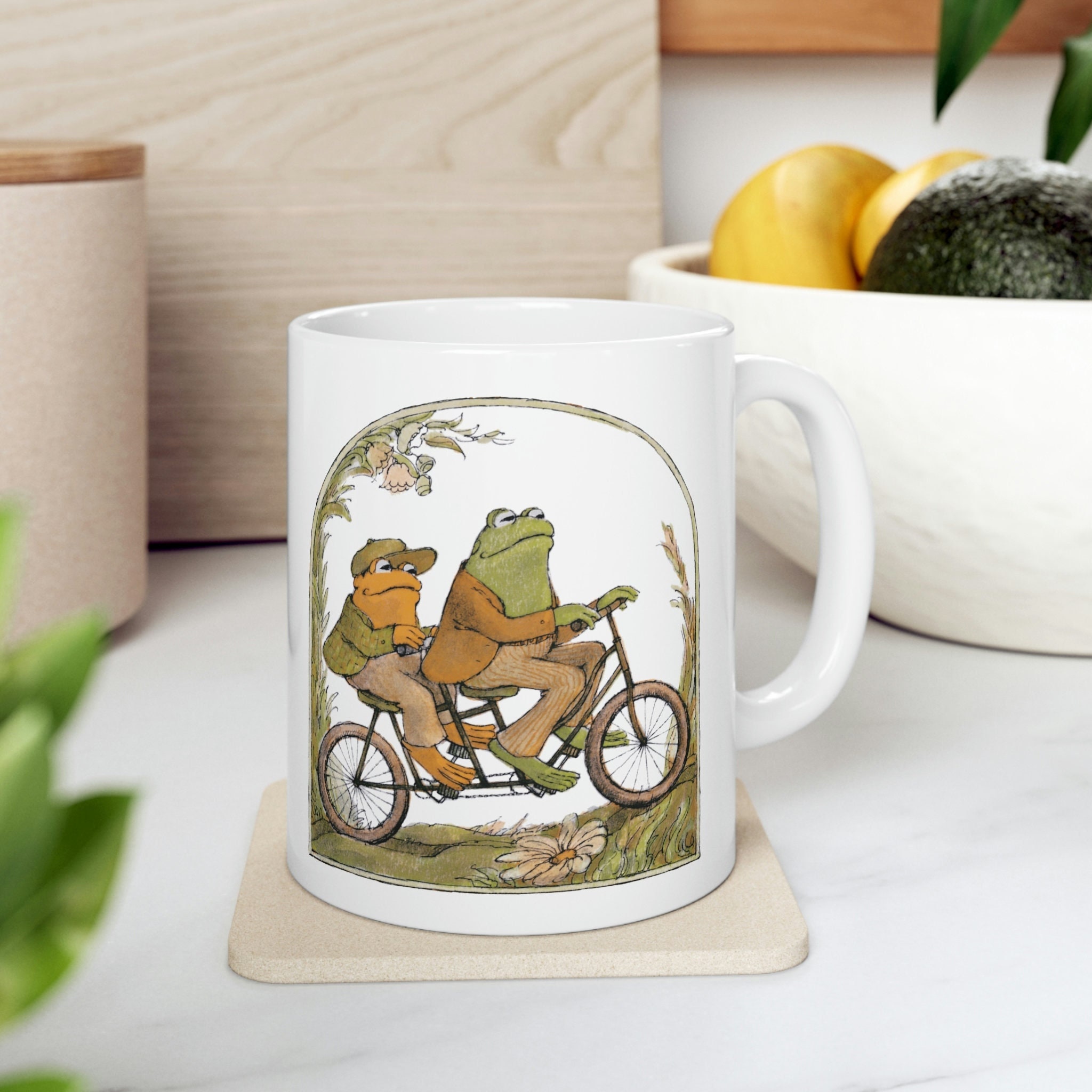Frog and Toad Coffee Mug Frog and Toad Mug Cottagecore Mug - Etsy