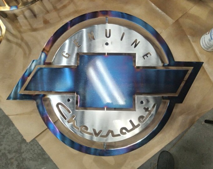 Rustic Chevrolet Sign Chevy - Etsy