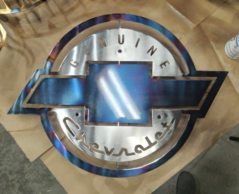 Metal Chevrolet Sign - Etsy
