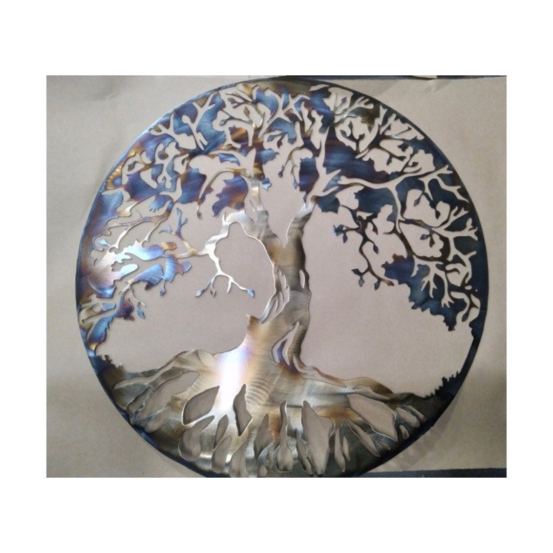 Metal Tree Sign 24 Inch - Etsy