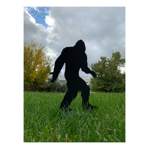 Metal Yeti Sasquatch Big Foot Plasma Cut Sign Art Ourdoor Yard - Etsy