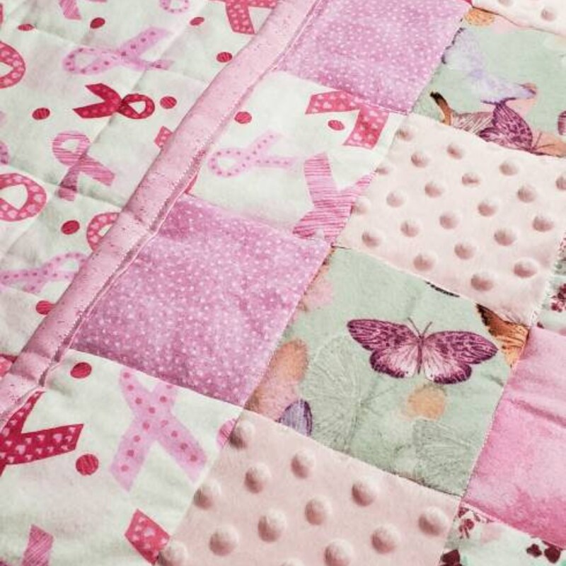 Breast Cancer Quilt - Etsy