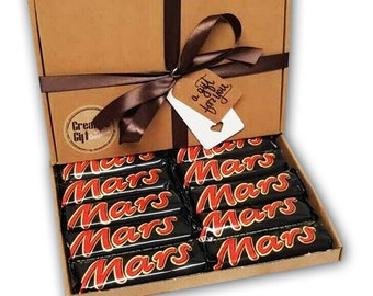 Mars Chocolate Gift Box: Birthday, Anniversary, Thank You - Etsy UK