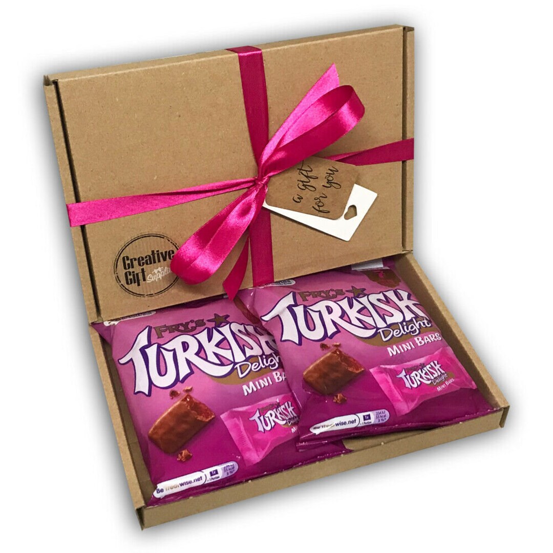 Cadburys Frys Turkish Delight Minis Milk Chocolate Gift Box Hamper ...
