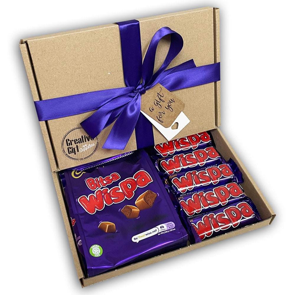 Cadburys Wispa and Wispa Bitsa Chocolate Gift Box Hamper | Etsy