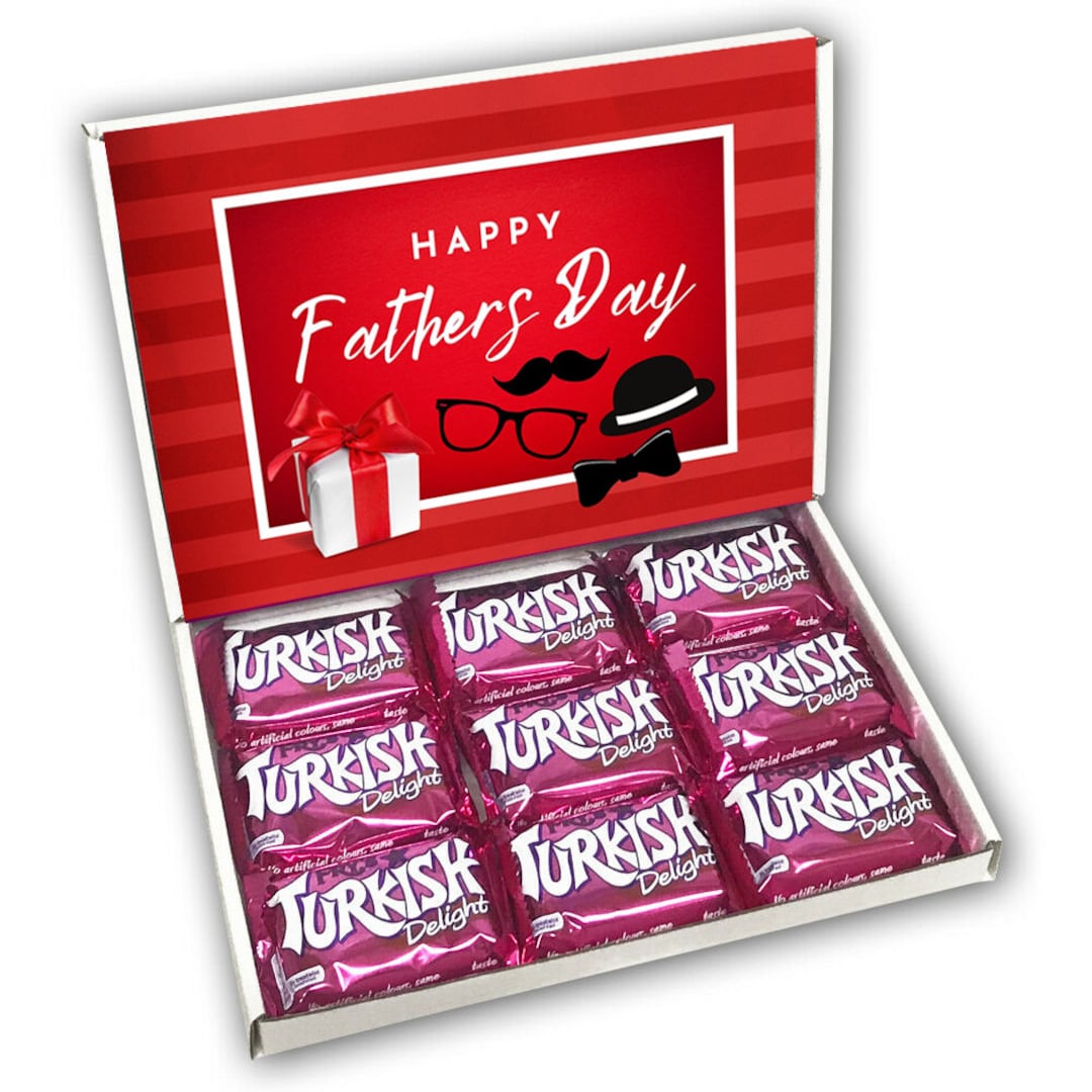 Cadbury Frys Turkish Delight Gift Box Hamper Fathers Day Present ...