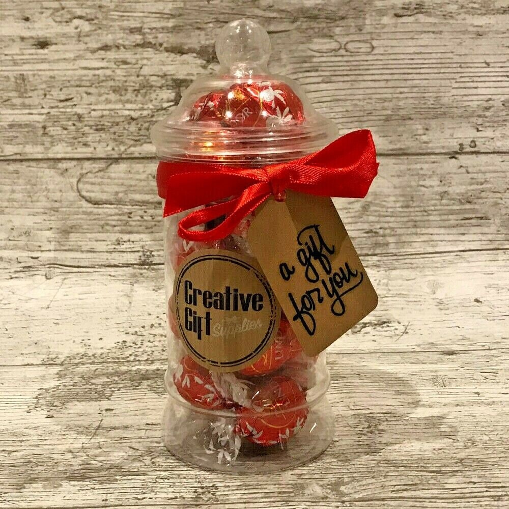 Lindt Lindor Milk Chocolate Truffles Plastic Gift Jar Mothers - Etsy UK
