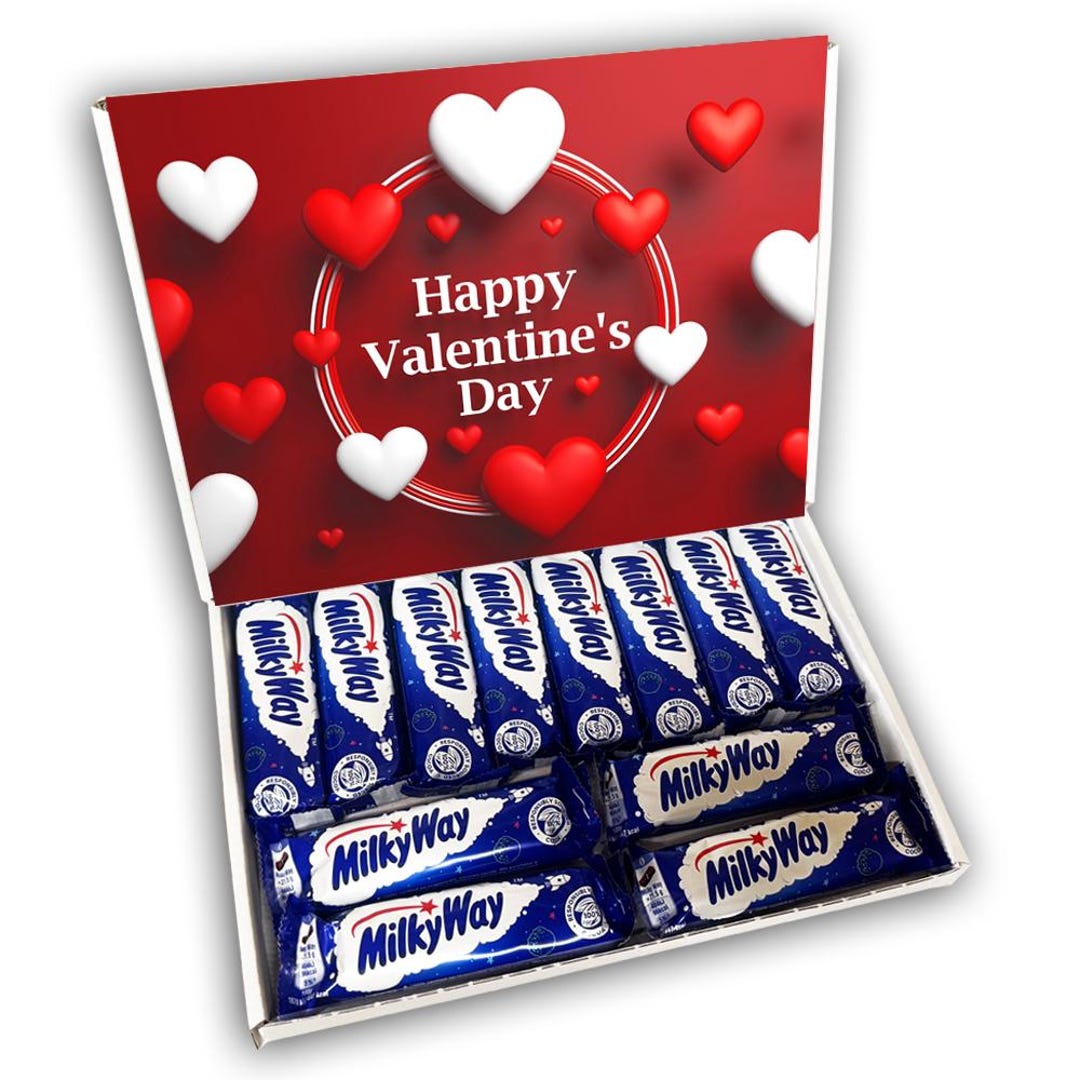 Cadburys Boost Chocolate Bars Gift Box Hamper Valentines Gift Present ...