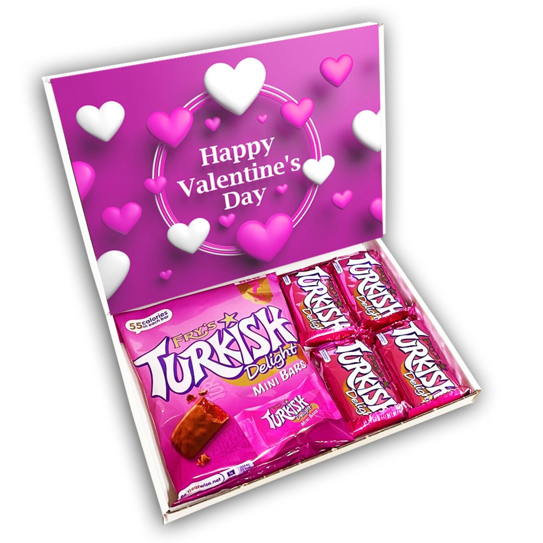 Cadbury Frys Turkish Delight & Turkish Delight Minis Gift Box - Etsy
