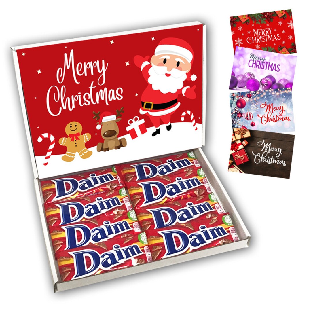 Cadburys Daim Bars Chocolate Gift Box Hamper Christmas Present ...