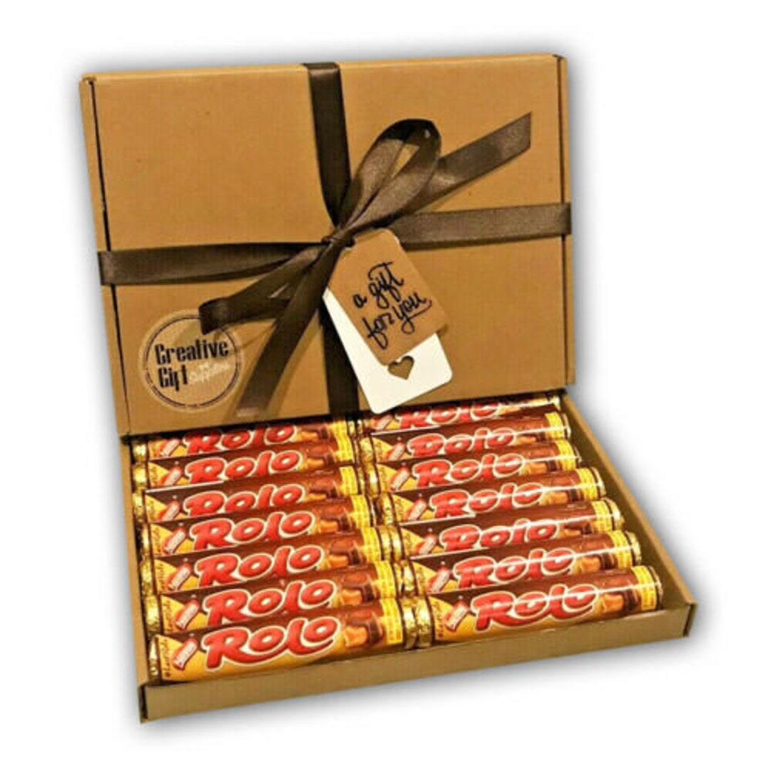 Nestle Rolo Rolls Chocolate Gift Box Hamper Birthday / Fathers Day Gift ...