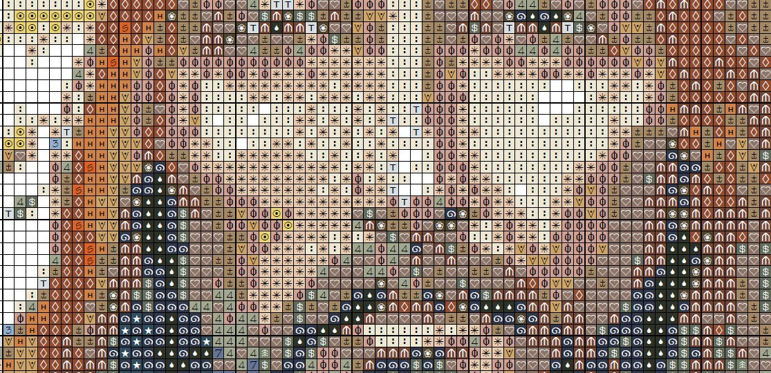 Jesus With Cross Cross Stitch Pattern , Pdf , X Stitch Chart , Instant ...