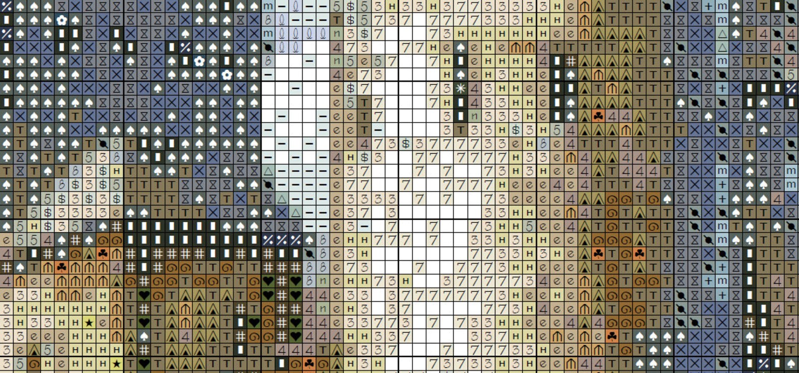 Castle Cross Stitch Pattern , Watercolor X Stitch Chart , Instant ...