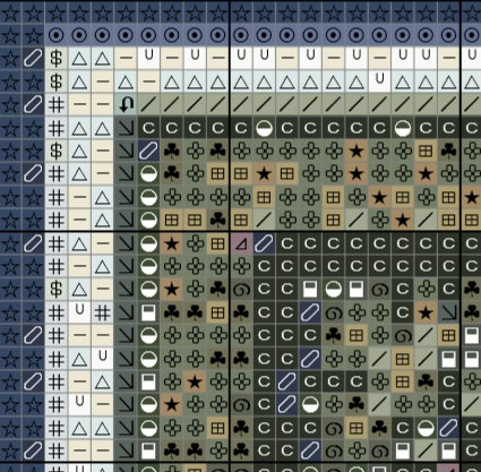 Four Seasons by Alphonse Mucha Cross Stitch Pattern Famous - Etsy