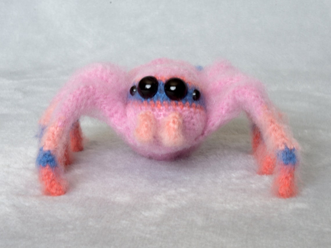 Amigurumi Crochet Pattern - Jumping Spider, Digital DIY PDF Kit - Etsy