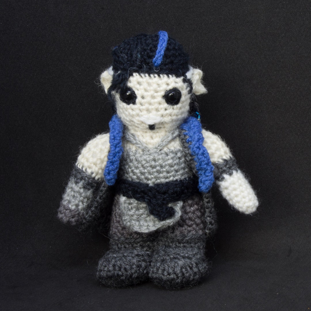 Amigurumi Crochet Doll - Critical Role - Yasha Nydoorin, Digital ...