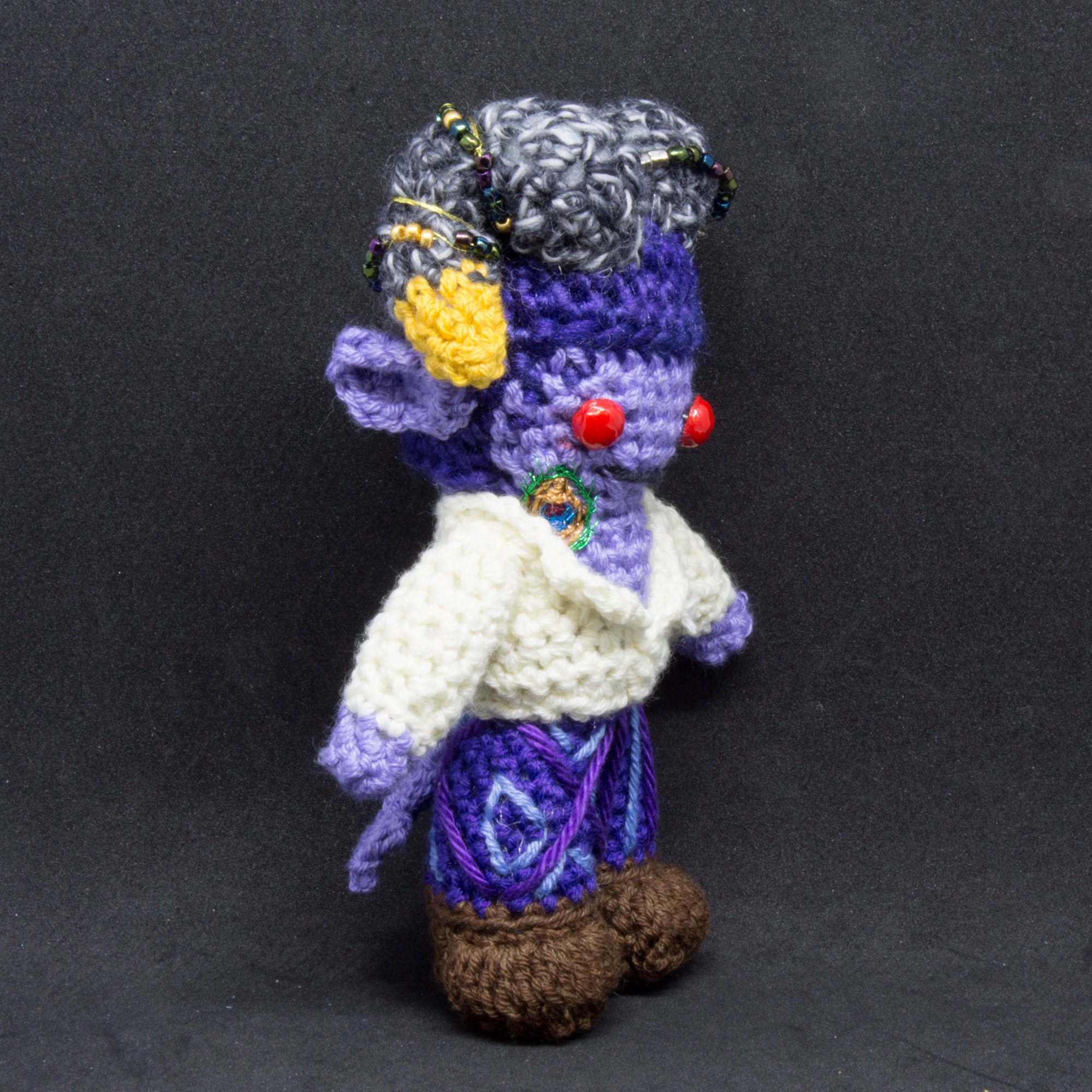 Amigurumi Crochet Doll DIY Kit - Critical Role - Mollymauk, Digital ...