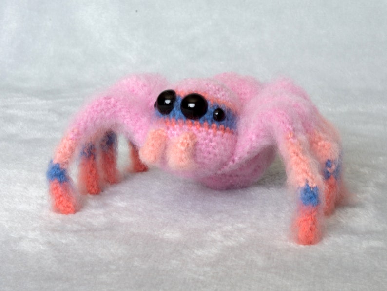 Amigurumi Crochet Pattern - Jumping Spider, Digital DIY PDF Kit - Etsy