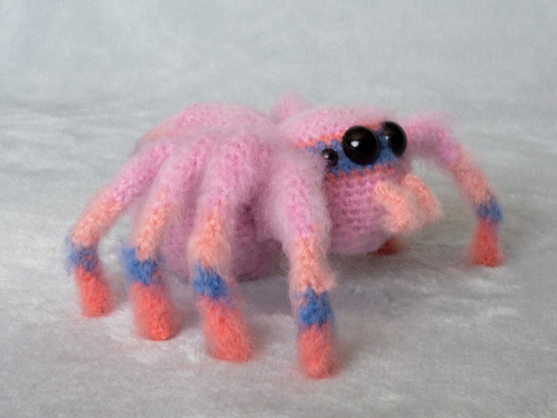 Amigurumi Crochet Pattern - Jumping Spider, Digital DIY PDF Kit - Etsy