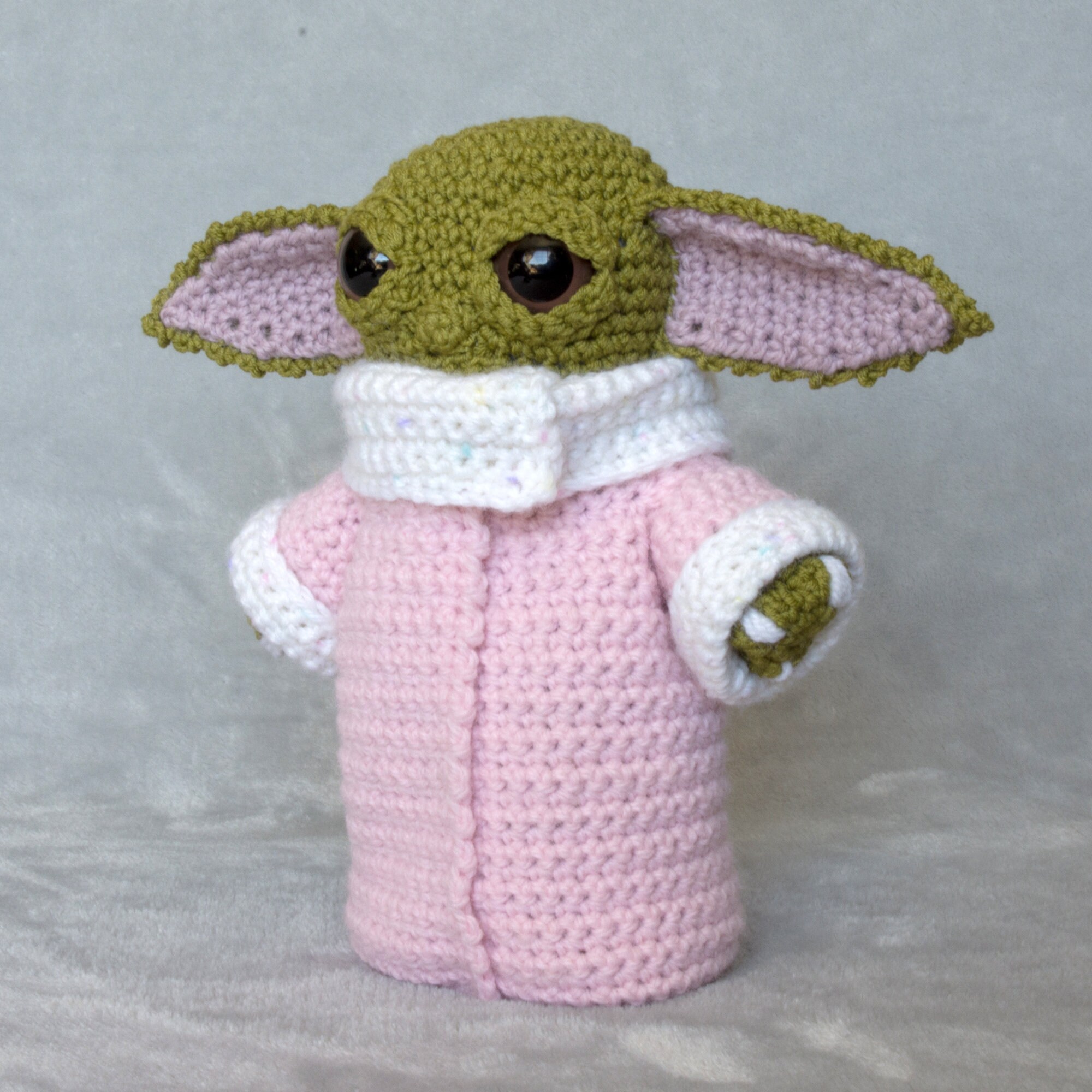 Crochet Amigurumi DIY Kit Star Wars Grogu Pink, Digital Pattern PDF - Etsy