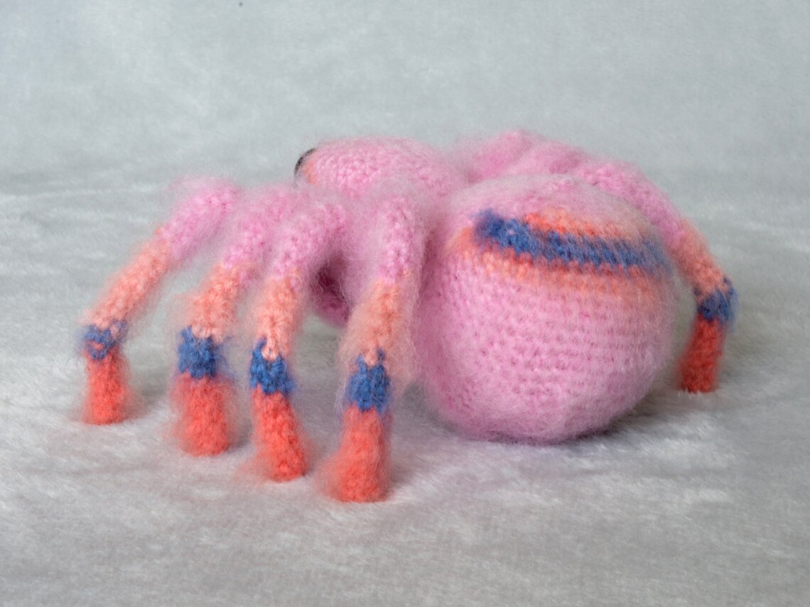 Amigurumi Crochet Pattern - Jumping Spider, Digital DIY PDF Kit - Etsy